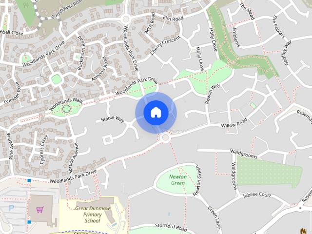 Woodlands Park Drive, Woodlands Park, Great Dunmow, Essex, CM6