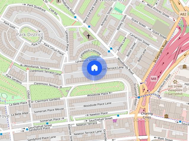 Woodside Terrace Lane, Glasgow, G3