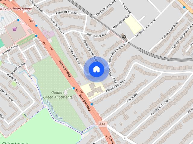 Woodstock Avenue, Golders Green, Barnet, London