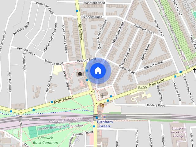 Woodstock Road, Chiswick, London, W4