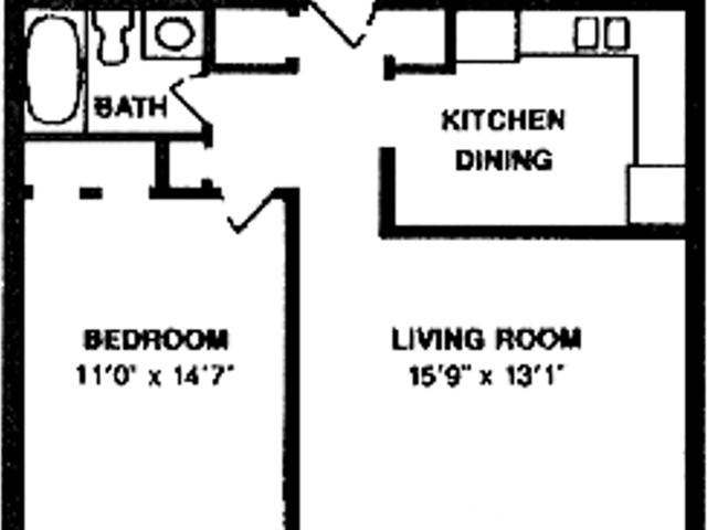 Woodridge Apartments 2 Bedroom Apartment for Rent at 5806 S 141st Plz, Omaha, NE 68137