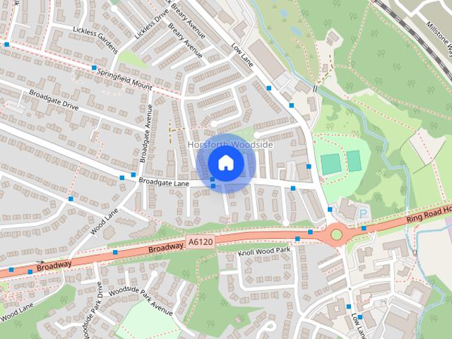Woodville Avenue, Horsforth, Leeds, West Yorkshire, UK, LS18
