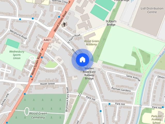 Woden Road East, Wednesbury