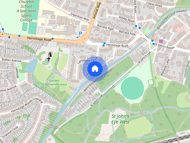 Woking, Surrey. GU21