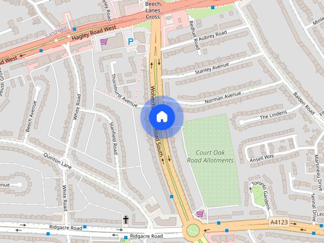 Wolverhampton Road South, Quinton, B32