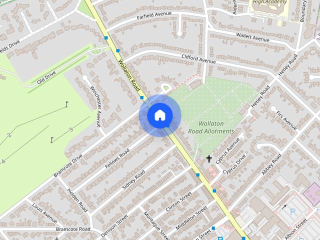 Wollaton Road, Nottingham