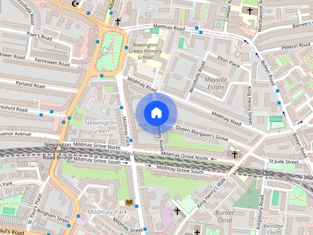 Wolsey Road, Newington Green, Islington, London, N1