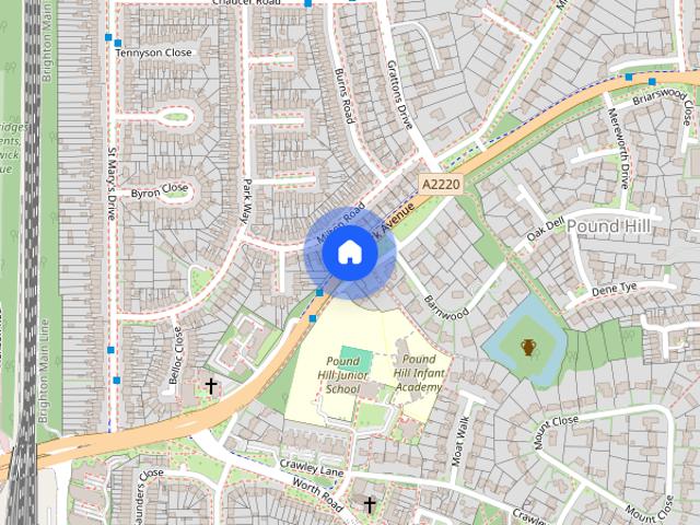 Worth Park Avenue, Jacobs Court, RH10
