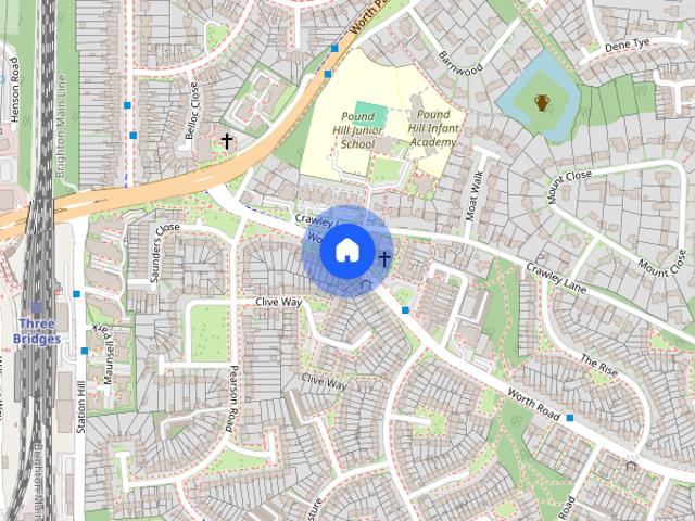 Worth Road, Crawley