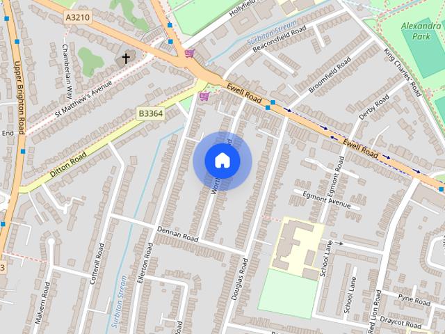 Worthington Road, Surbiton, KT6