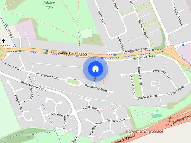 Worcester Road, Bedford, MK42