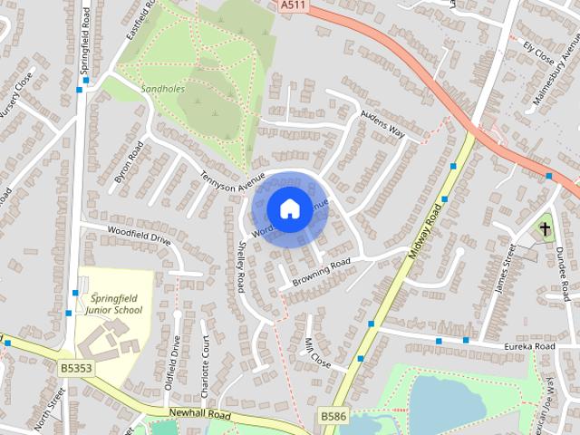Wordsworth Avenue, Swadlincote, Derbyshire, DE11