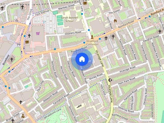 Worland Road, Stratford, E15