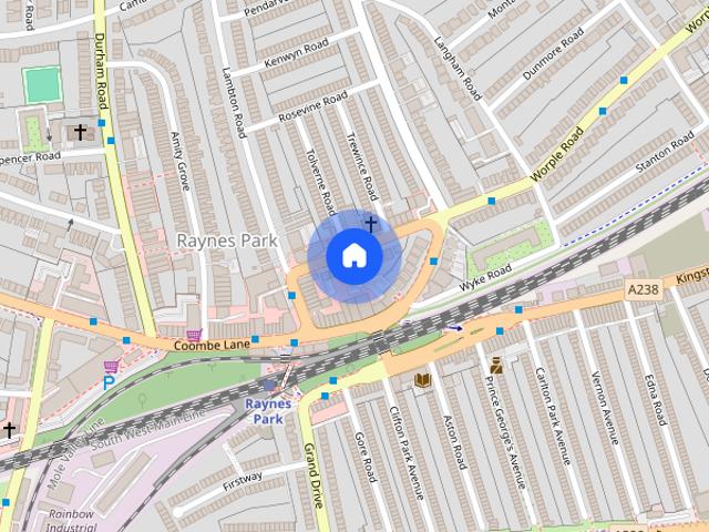 Worple road, SW20: 3 bed 1 rec 1 bath