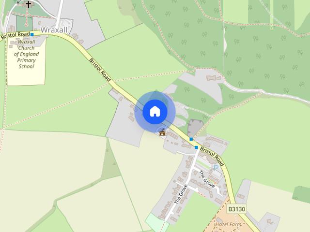 Wraxall Set far back off Clevedon Road in a gated, rural, but not isolated setting