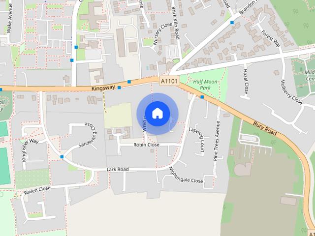 Wren Close, Mildenhall, Bury St. Edmunds