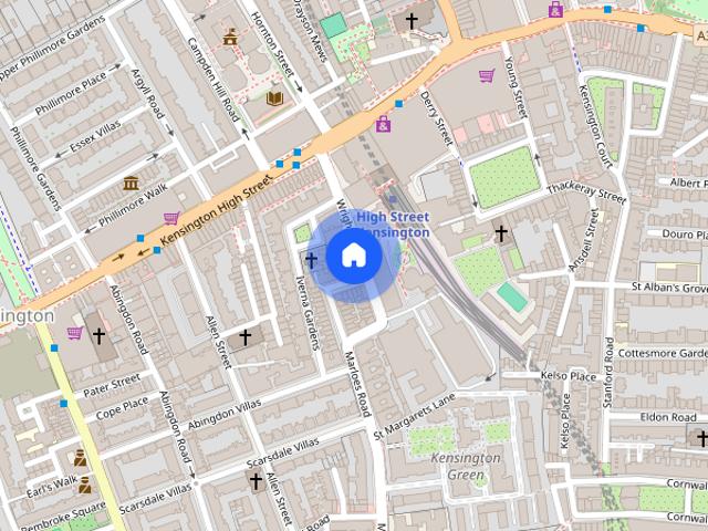 Wrights lane, W8