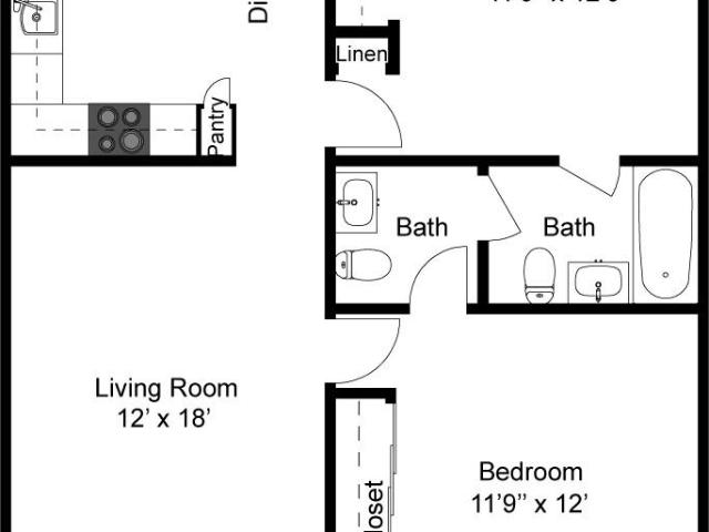 www.almadenterrace.com 3 Bedroom Apartment for Rent at 2118 Canoas Garden Ave, San Jose, CA 95125 Almaden Clare Felice