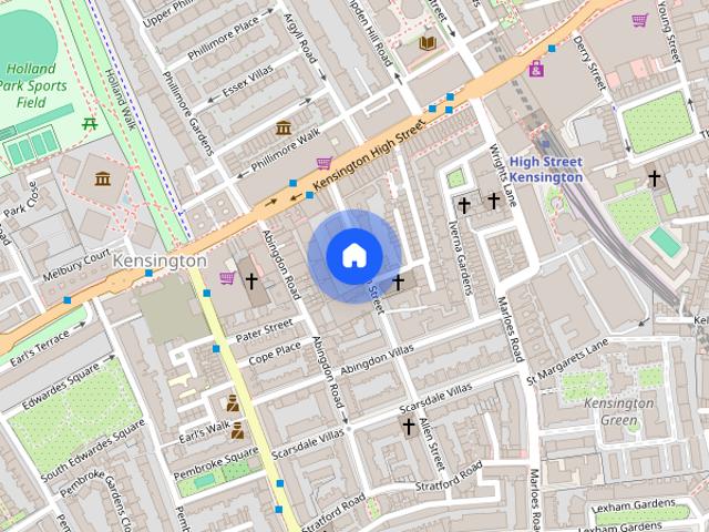 Wynnstay Gardens W8