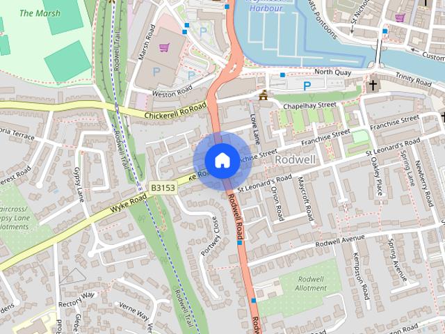 Wyke Road, Rodwell