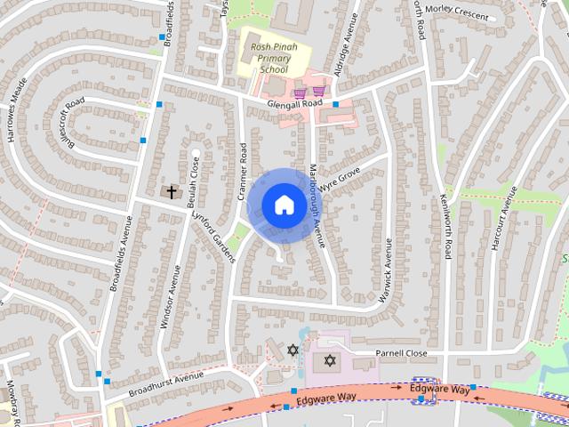 Wyre Grove, Edgware, Middlesex, HA8 8UP