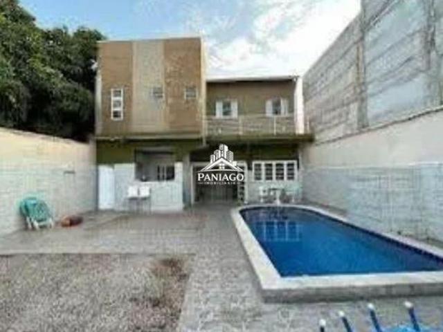 🏡  SOBRADO À VENDA COM PISCINA E QUINTAL AMPLO