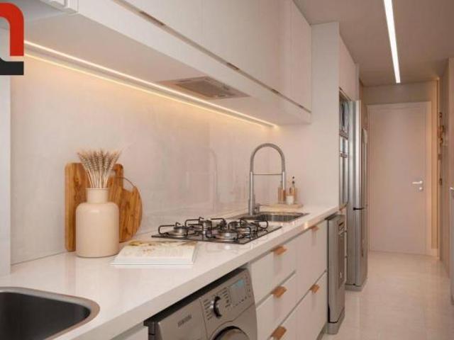 Yes Ecoville Apto 55m² 2 quartos, sacada gourmet e 1 vaga
