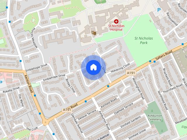 Yetlington Drive, Gosforth, Newcastle Upon Tyne, NE3