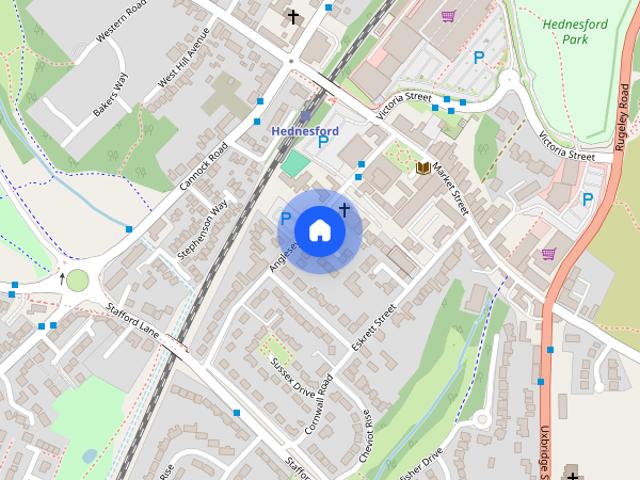 York Court, Cannock, WS12
