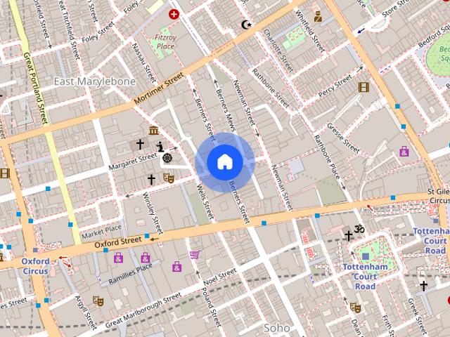 York House, Eastcastle Street, Fitzrovia, London, W1T