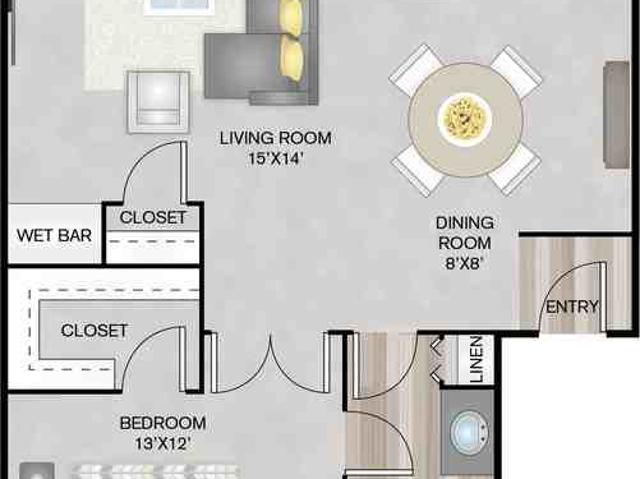 z 040121 Lake Village North 1 Bedroom Apartment for Rent at 241 E Interstate 30, Garland, TX 75043
