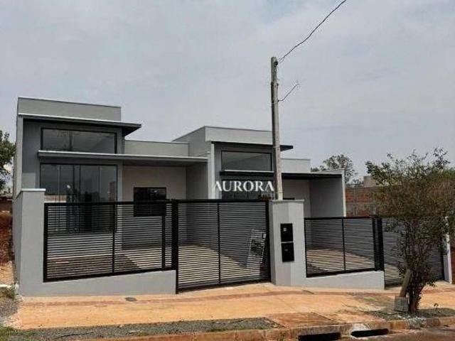 Zona Norte Casa geminada dois dormitórios sendo uma suíte à venda Jd Verona, Londrina, PR Próximo