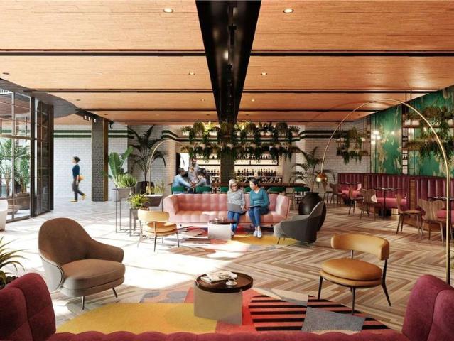 A modern studio apartment in the new Saxon house development