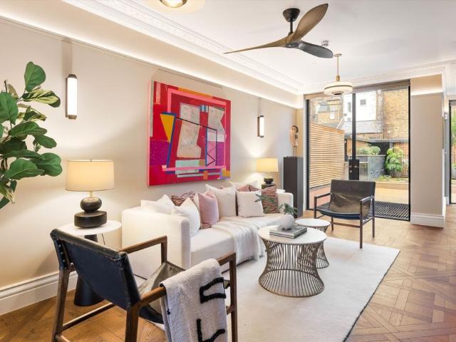 A newly rebuilt townhouse nestled on sought after Lonsdale Road in the heart of Notting Hill