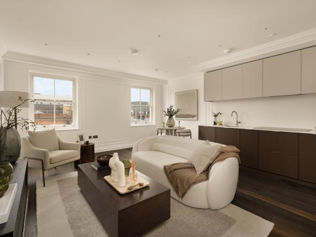 A one bedroom luxury apartment in a Mayfair development