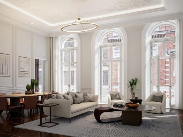 A one bedroom luxury apartment in a Mayfair development