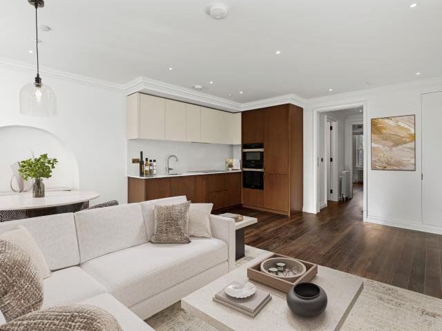 A one bedroom luxury apartment in exclusive Mayfair development