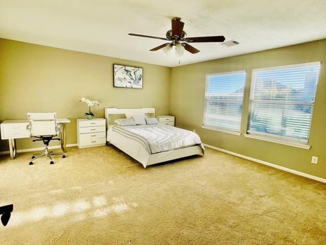 A beautiful clean furnished bedroom