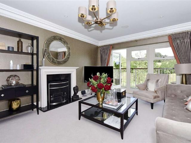 A beautiful five bedroom home offering luxury riverside living along the Jubilee River