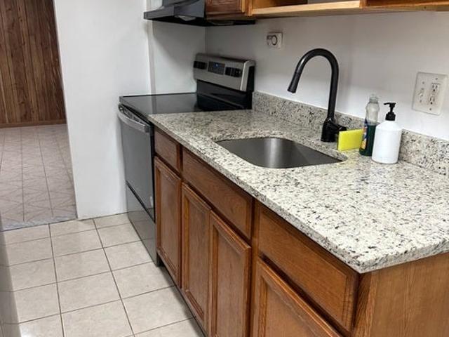 A beautifully finished basement unit