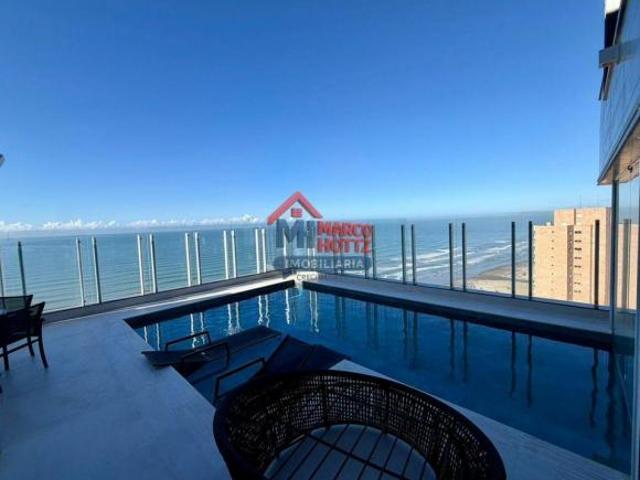 A COBERTURA TRIPLEX MAIS EXCLUSIVA DO LITORAL PAULISTA