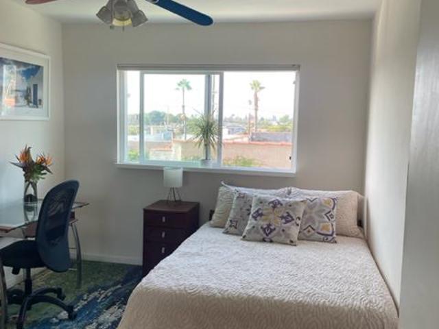 A comfortable, quiet room with shared bathroom