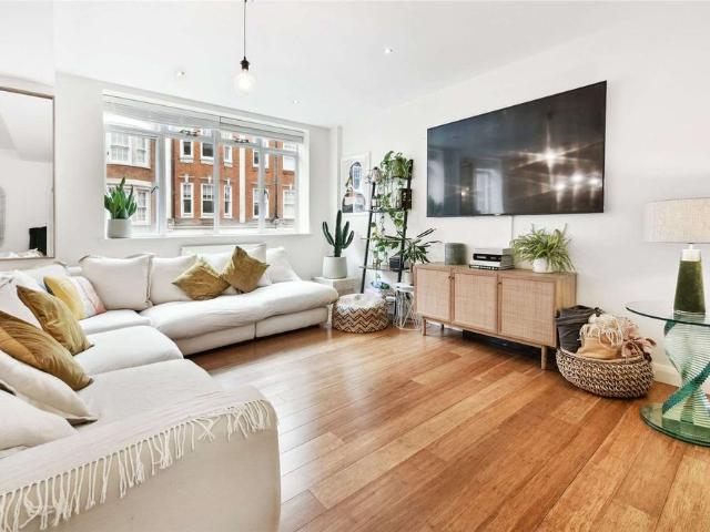 A contemporary two bedroom apartment situated in Marylebone High Street