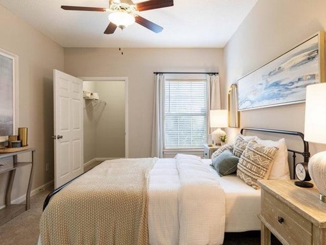 A cozy private room with a private bathroom