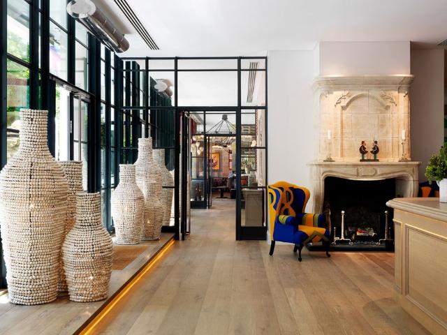 A Design Led Duplex Residence with a Large Private Terrace at Ham Yard Hotel