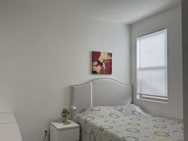 A furnished upstairs room for female only
