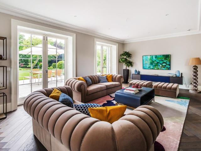 A Grand Country House with Parkland, Guest Accommodation and a Pool