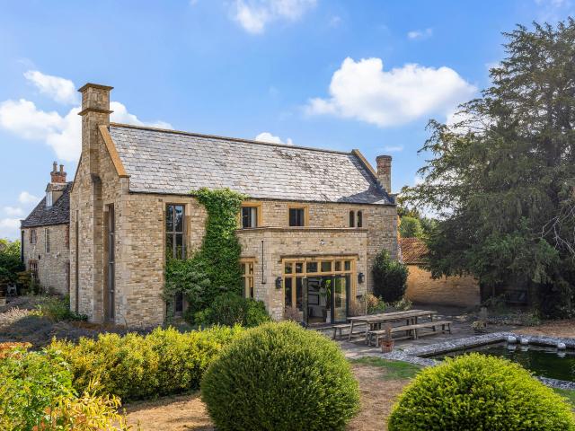 A Grade II Listed Cotswolds House with Two Acres of Walled Gardens