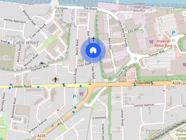 A Pier Road, Northfleet, Gravesend, Kent, DA11