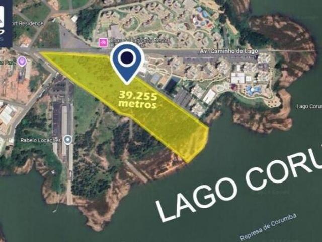 Área Comercial com acesso ao Lago Corumbá para venda em Caldas Novas